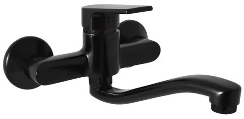 RAV SLEZÁK Colorado dřezová - umyvadlová baterie bez výpusti 150 mm černá matná co101.5/26cmat CO101.526CMAT