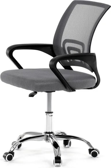Dětská otočná židle šedá KA-L103 GREY
