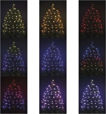 Vánoční osvětlení EMOS GoSmart (WiFi) D4ZR03 180LED řetěz 18m RGB 64 programů s časovačem