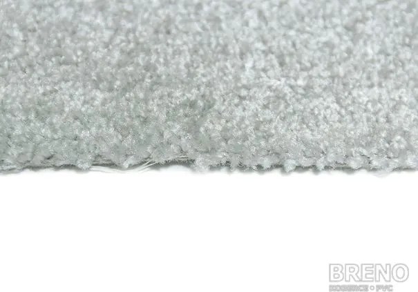 Breno Metrážový koberec COSY 95 stříbrný, šíře 500 cm, Stříbrná