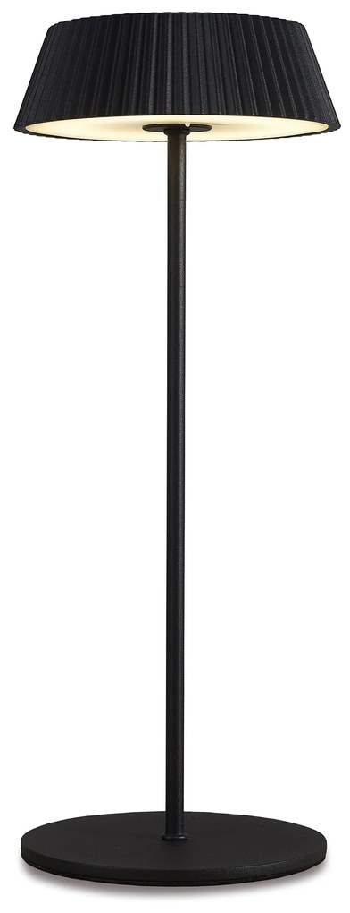 Mantra 7934 Relax, stolní nabíjecí lampa LED 2W 3000K, černá, výška 35cm