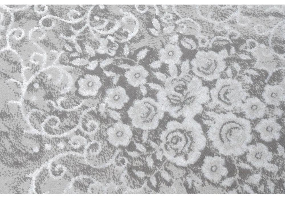 Kusový koberec Seda šedo bílý 200x300cm