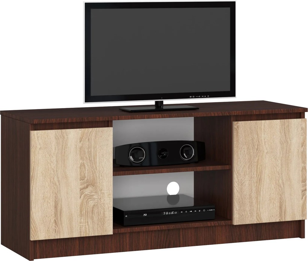 TV stolek K120 wenge/dub sonoma