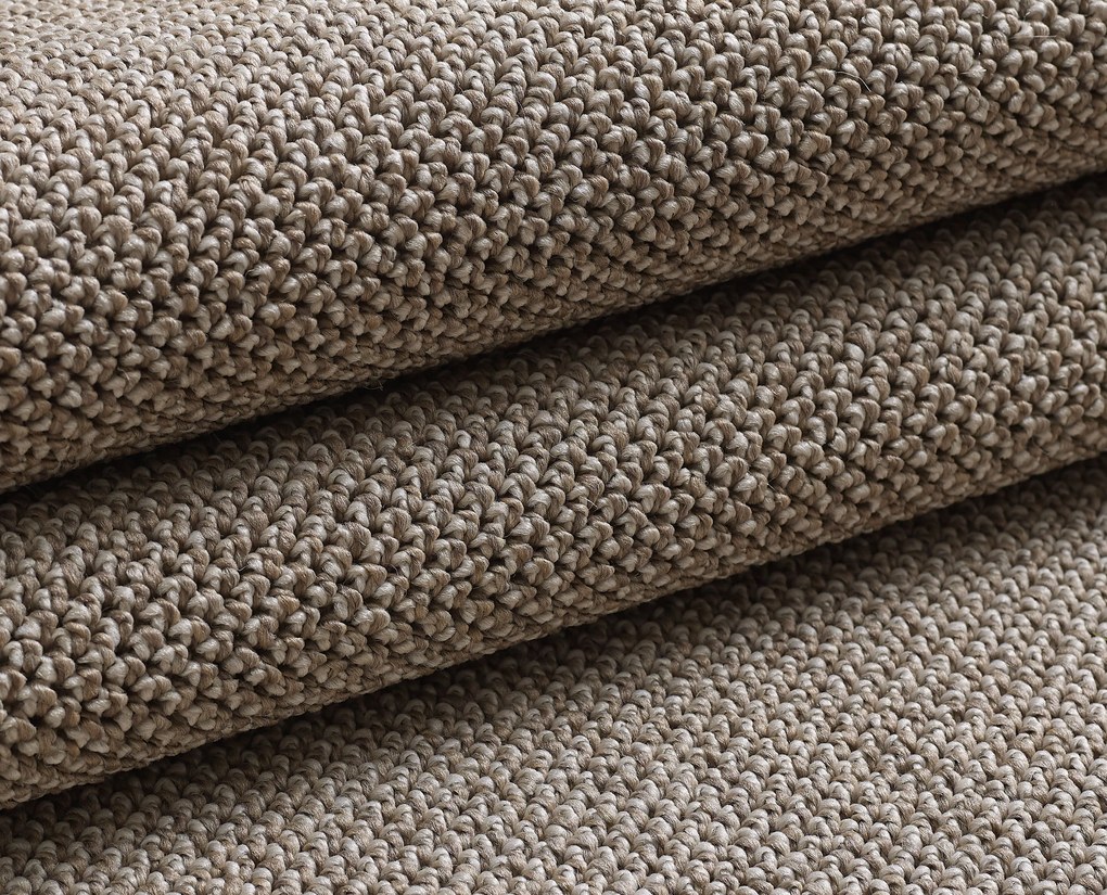 Ayyildiz, Kusový koberec Loom 4300 Brown, 80x150, hnědá, obývací pokoj