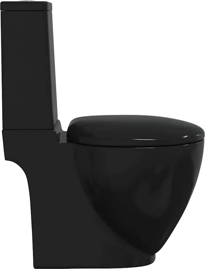 Keramické WC zadní odpad černé 140298