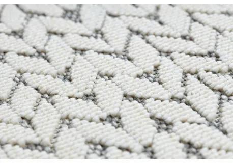 koberec SPRING 20467332 Rybí kost sisalový, smyčkový krém velikost 120x170 cm | krásné koberce cz