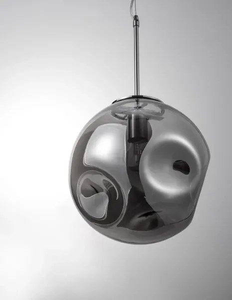 Retro lustr Mayan A 30 Chrome