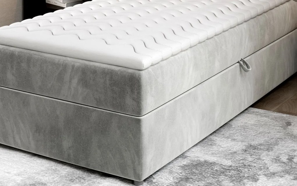 Jednolůžko boxspring RIVIA - Monolith 77