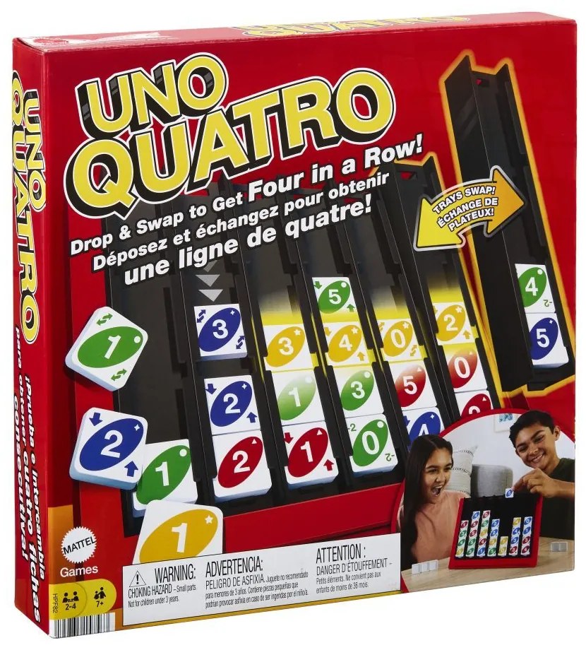 Mattel Karty UNO Quatro