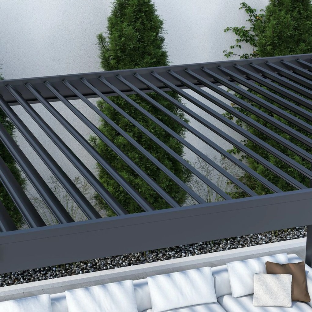 Rojaplast INTRO PLUS 4x3 m, hliník - volně stojící