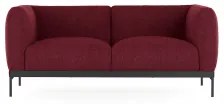 Asia sofa 2-sed látka bouclé- burgundy Kartell