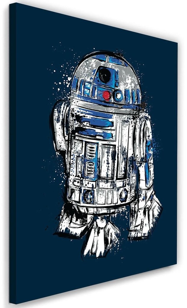 Gario Obraz na plátně Star Wars, android R2D2 - Dr.Monekers Rozměry: 40 x 60 cm