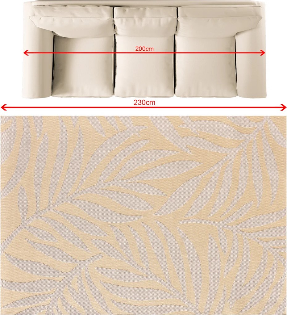 Koberec Avenna golden beige 160x230 cm