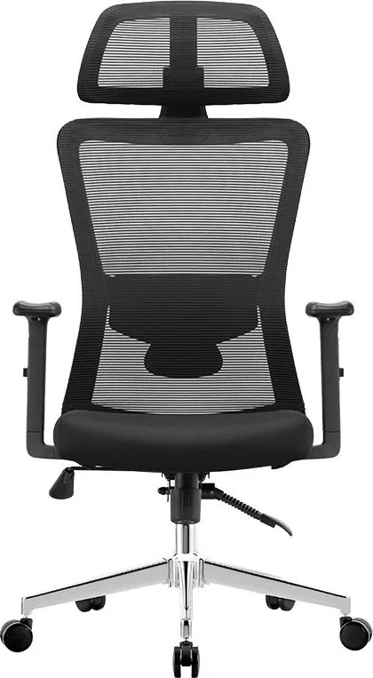Kancelářská ergonomická židle Neoseat LORELI — černá, nosnost 150 kg