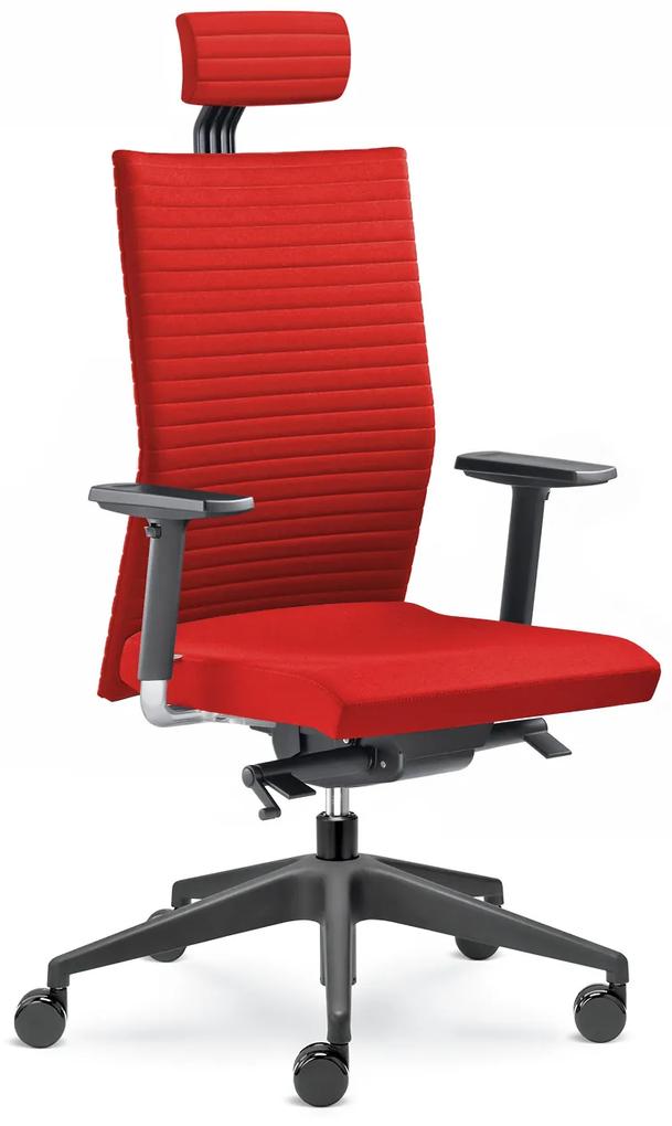 LD seating Element 430-SYS - Kancelářská židle  - červená/červená