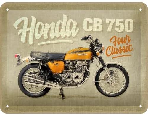 Postershop Plechová cedule:Honda MC CB750 Four Classic - 20x15 cm