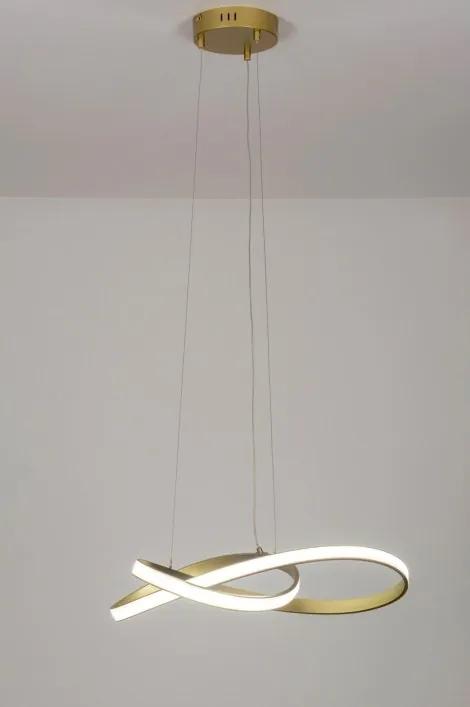 Závěsné LED svítidlo Malorca Gold