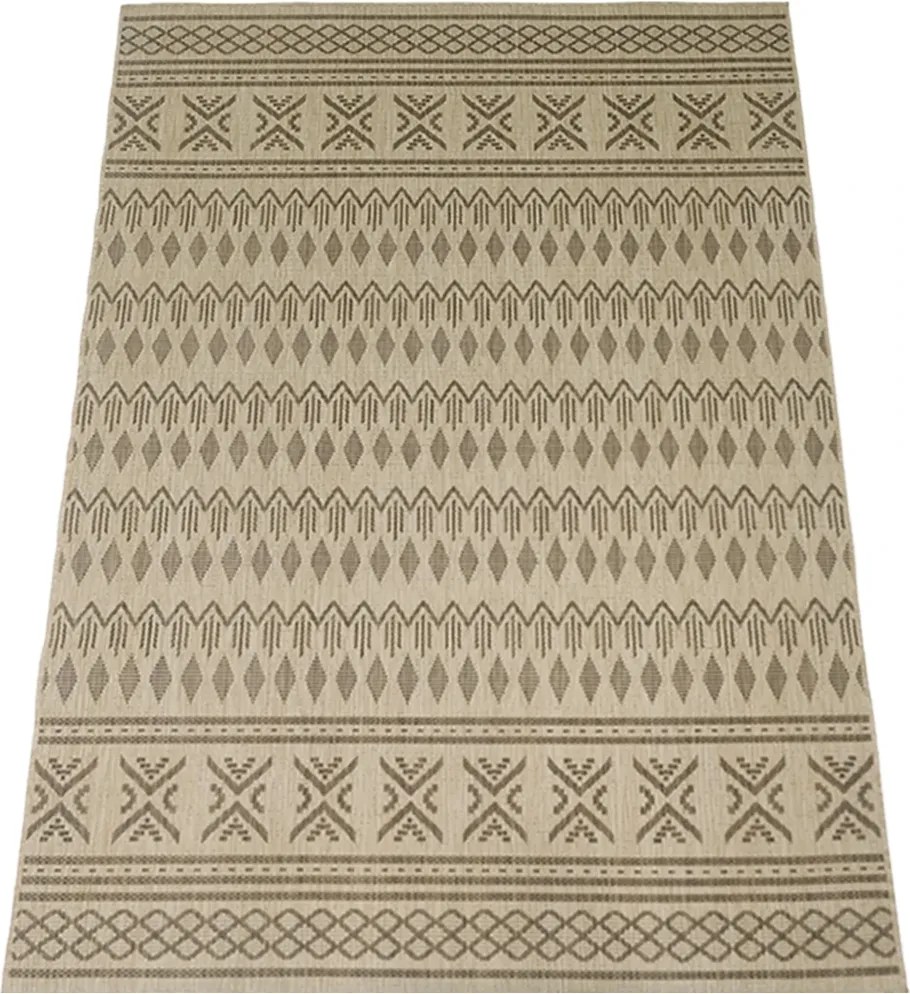 BE Koberec Eqos 0002 BEIGE - béžový obdélníkový Rozměr: 120x180 cm