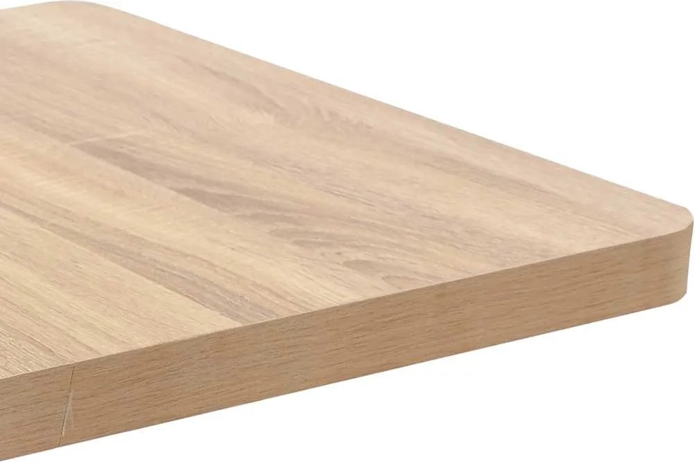 Bistro stolek světle hnědý 60 x 60 cm MDF 286430