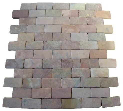 Mramorová mozaika Garth - červená obklady 1 m2 OEM D01636