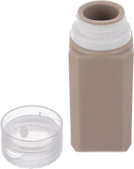 Sada 4 ks cestovních silikonových lahviček 90 ml
