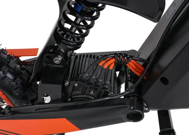 Elektrická motorka E-RIDER X černá