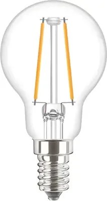 Philips CorePro LEDLuster E14 P45 / LED žárovka / 2W / 250 lm / 2700 K