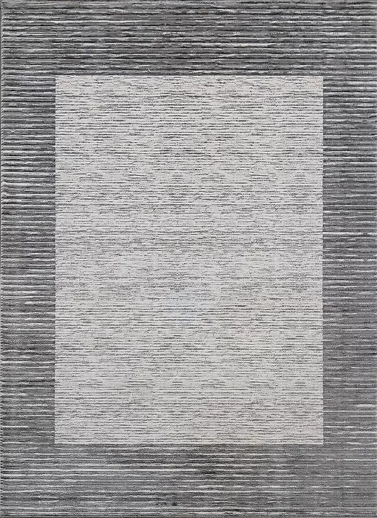 Berfin Dywany, Kusový koberec Vals 8001 Grey, 200x290, šedá, kancelář