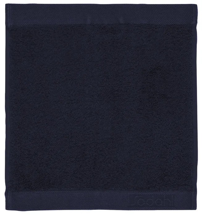 Södahl Ručník na obličej z organické bavlny 30x30 Comfort Navy Blue