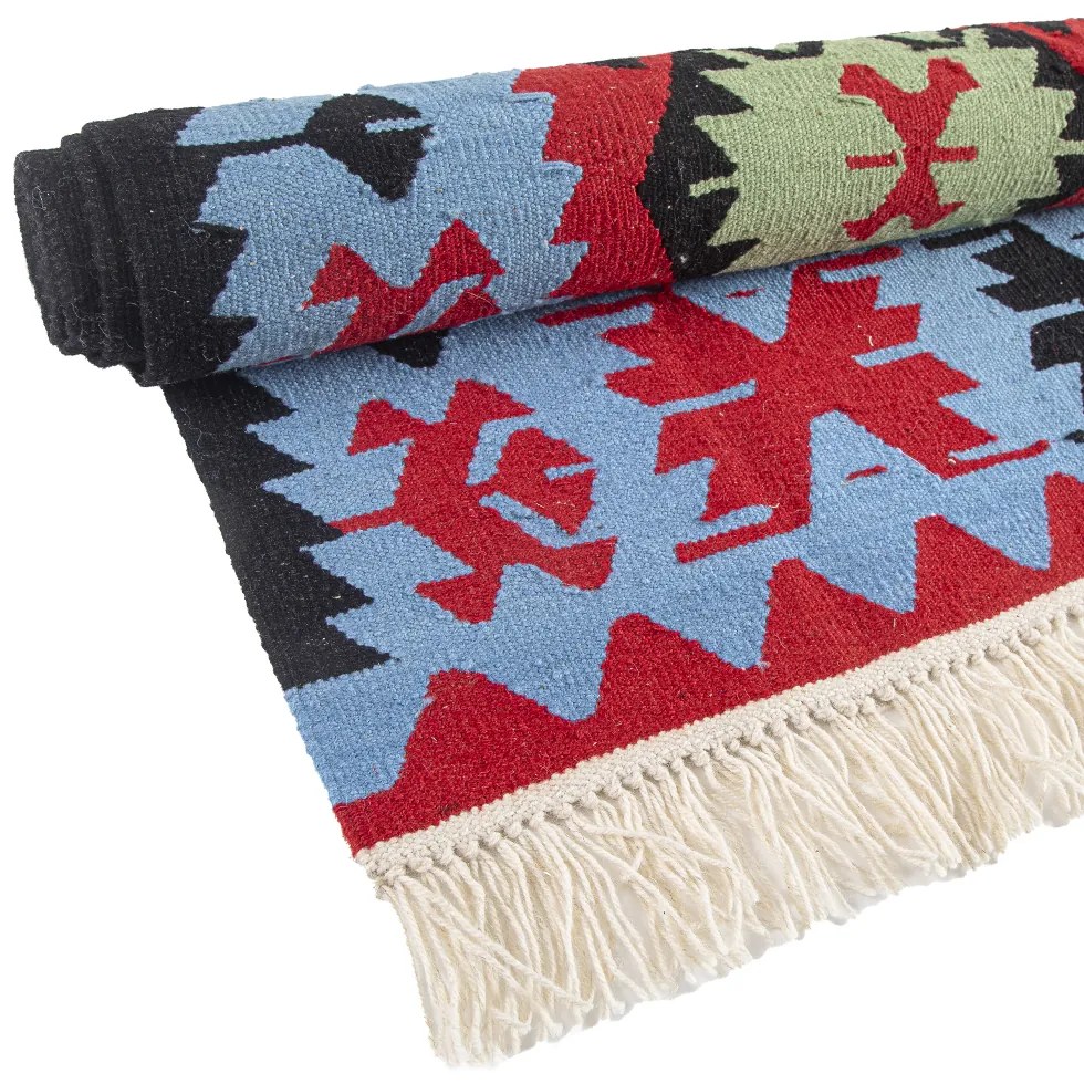 Vlněný Kilim "Kotel"