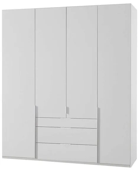 Skříň Moritz  - 180x236x58 cm (bílá)