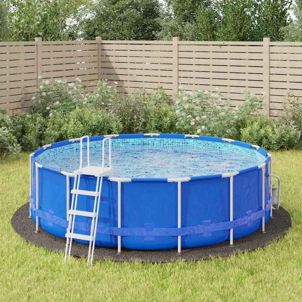 vidaXL Podložka pod bazén Ø 428 cm (1 mm) Netkaná tkanina [94219] Barva: světle šedá