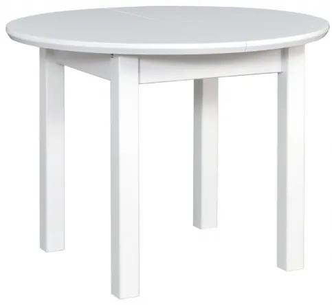 Jídelní stůl POLI 1 + doprava zdarma deska stolu kaštan, nohy stolu ořech