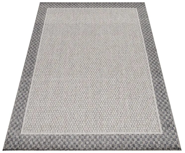 Ayyildiz, Kusový koberec Aruba 4905 cream – na ven i na doma, 200x290, šedá, chodba / předsíň