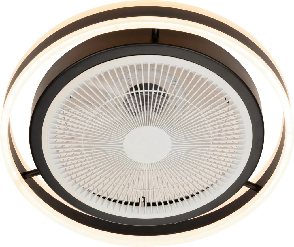XXXLutz STROPNÍ VENTILÁTOR, 49,5/16,8 cm Mican - Stropní svítidla - 0040070015