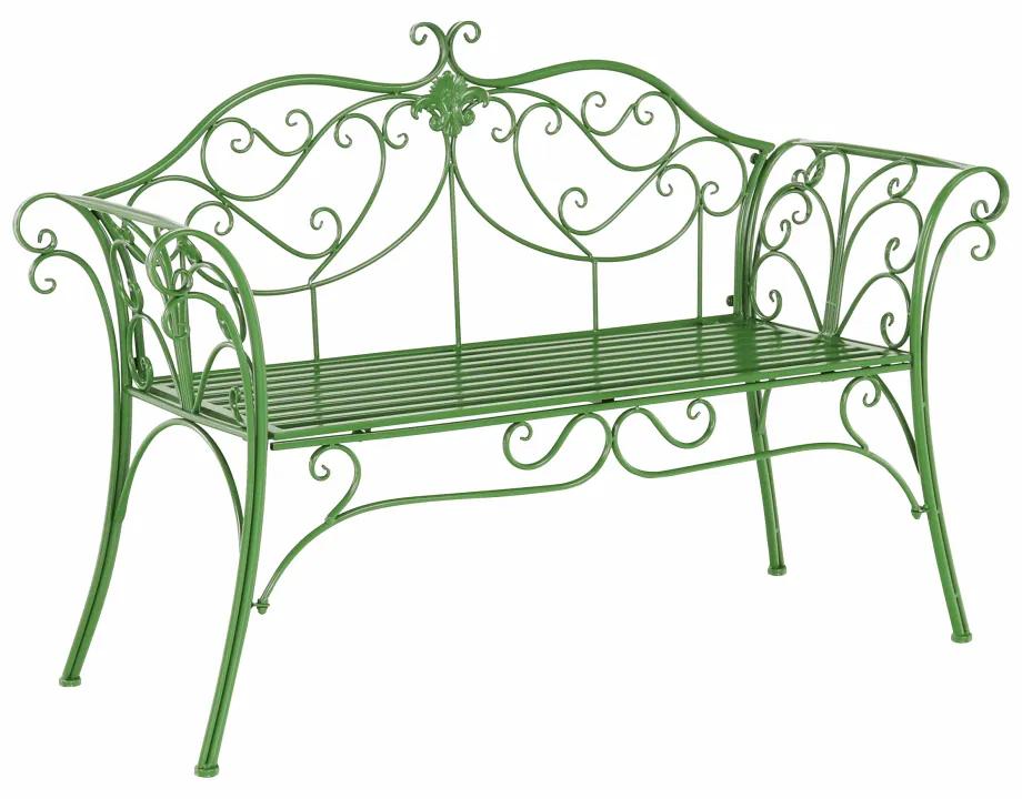 Kondela Zahradní lavička, zelená, ETELIA