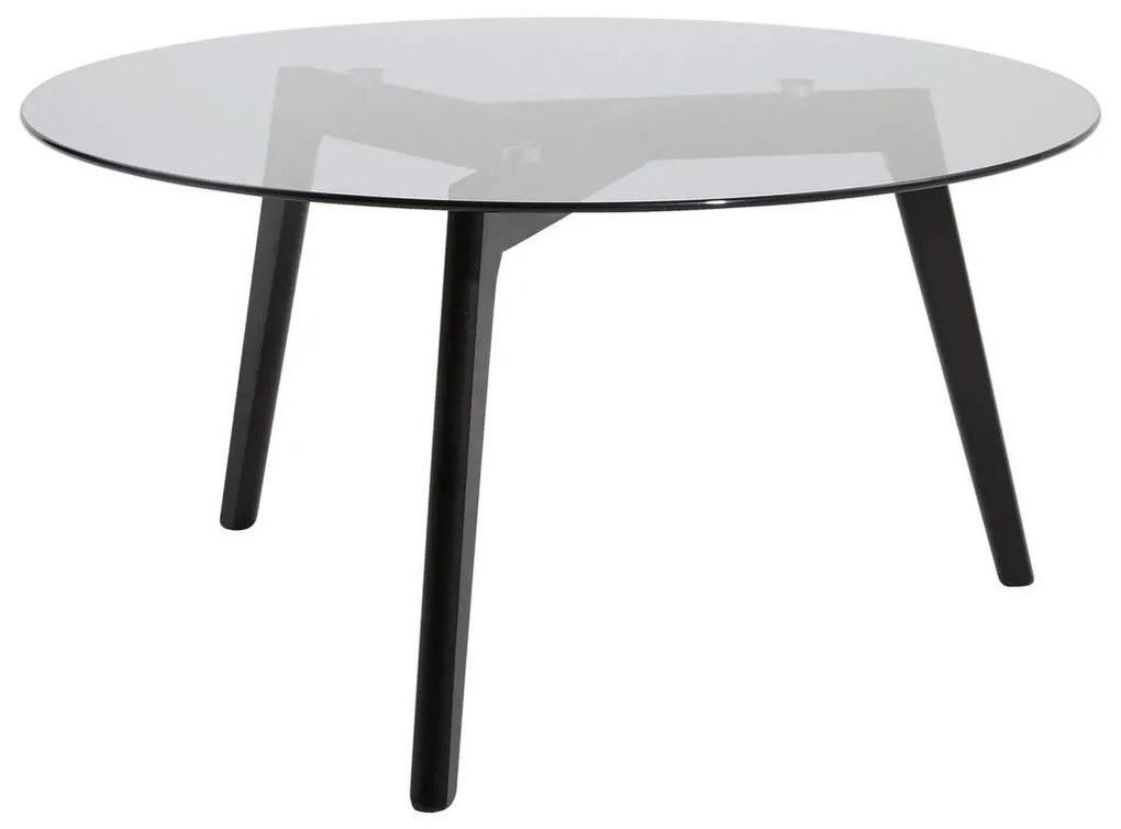 XXXLutz KONFERENČNÍ STOLEK, šedá, černá, dřevo, sklo, 90/90/45 cm Carryhome - Konferenční stolky