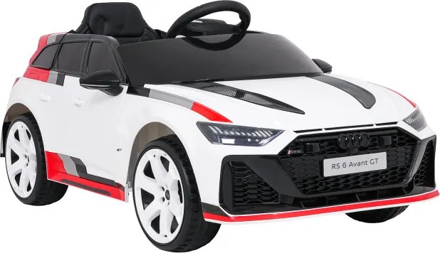 Elektrické autíčko Audi RS6 Avant GT bílé