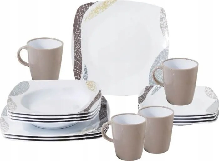 Cestovní jídelní set Melamine Set Khadi Brunner