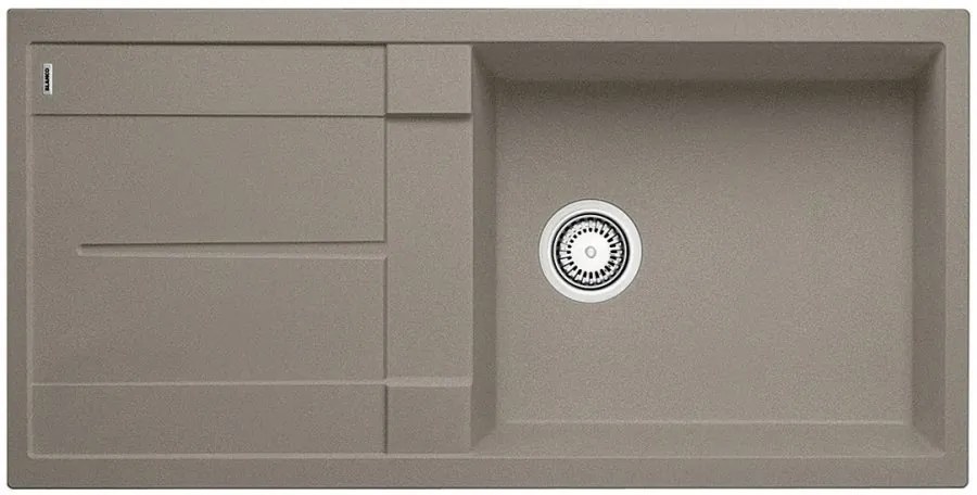 Blanco Metra XL 6 S, silgranitový dřez 1000x500x190 mm, 1-komorový, světle hnědá, BLA-517359
