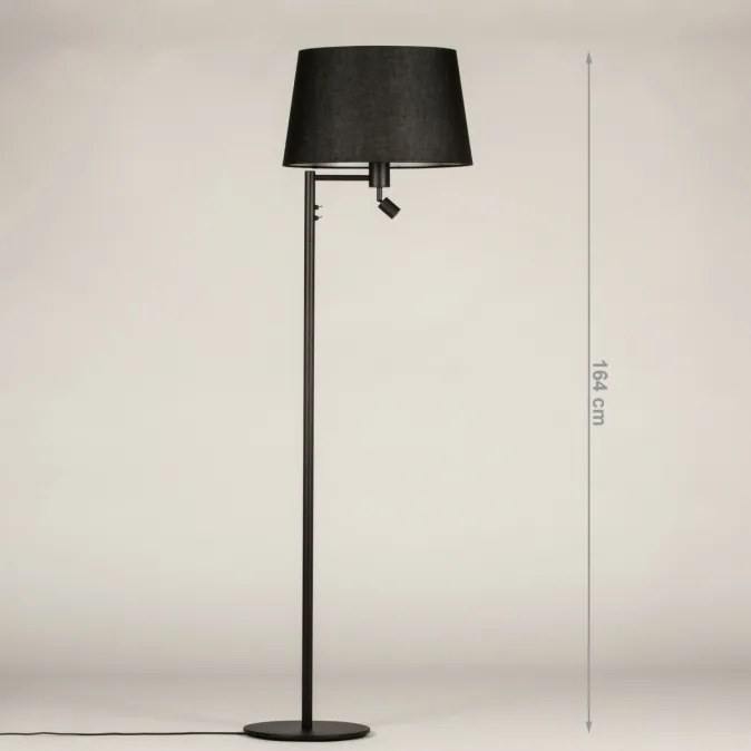 Stojací designová lampa La Scale Black Nuo and Black