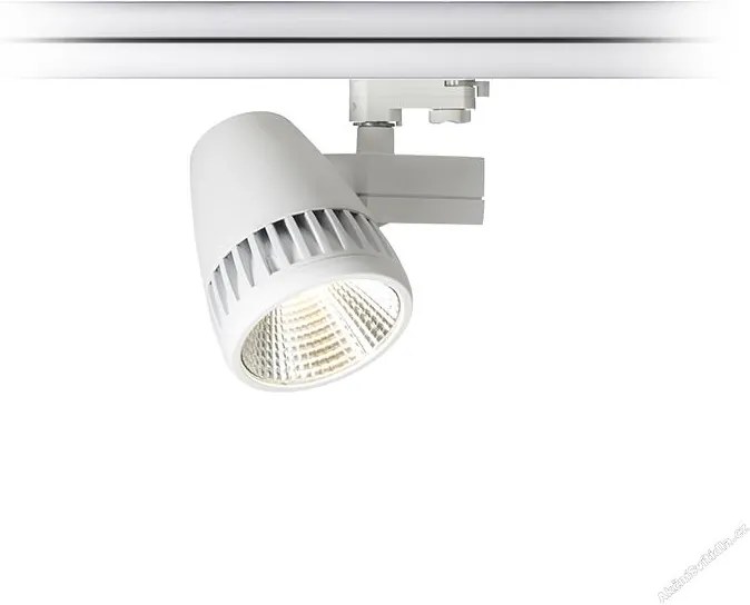 RED R10594 Svítidlo CIGY pro tříokr. lištu bílá 230V COB LED 50W 30° 3000K - RED - DESIGN RENDL