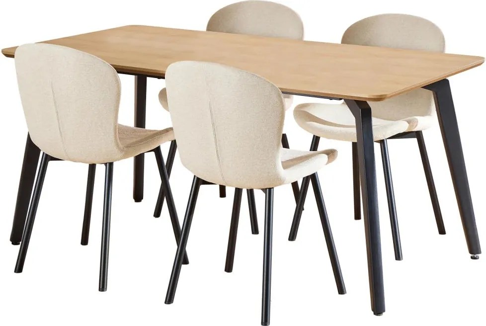 ACTONA GROUP Designová jídelní sestava CADIZ béžová H000025043