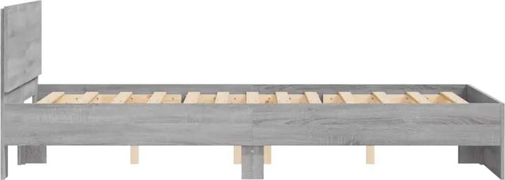 Rám postele s čelem šedý sonoma 120 x 200 cm 3207495