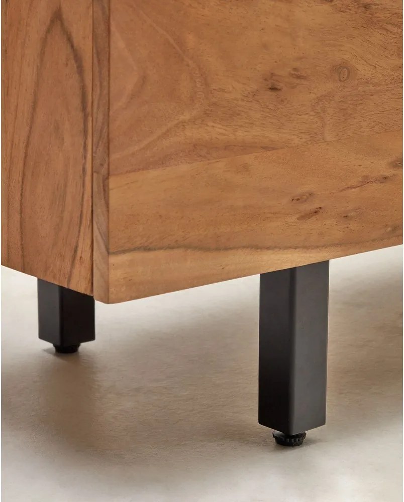 Komoda z masivu akácie v přírodní barvě 100x155x40,5 cm Uxue – Kave Home