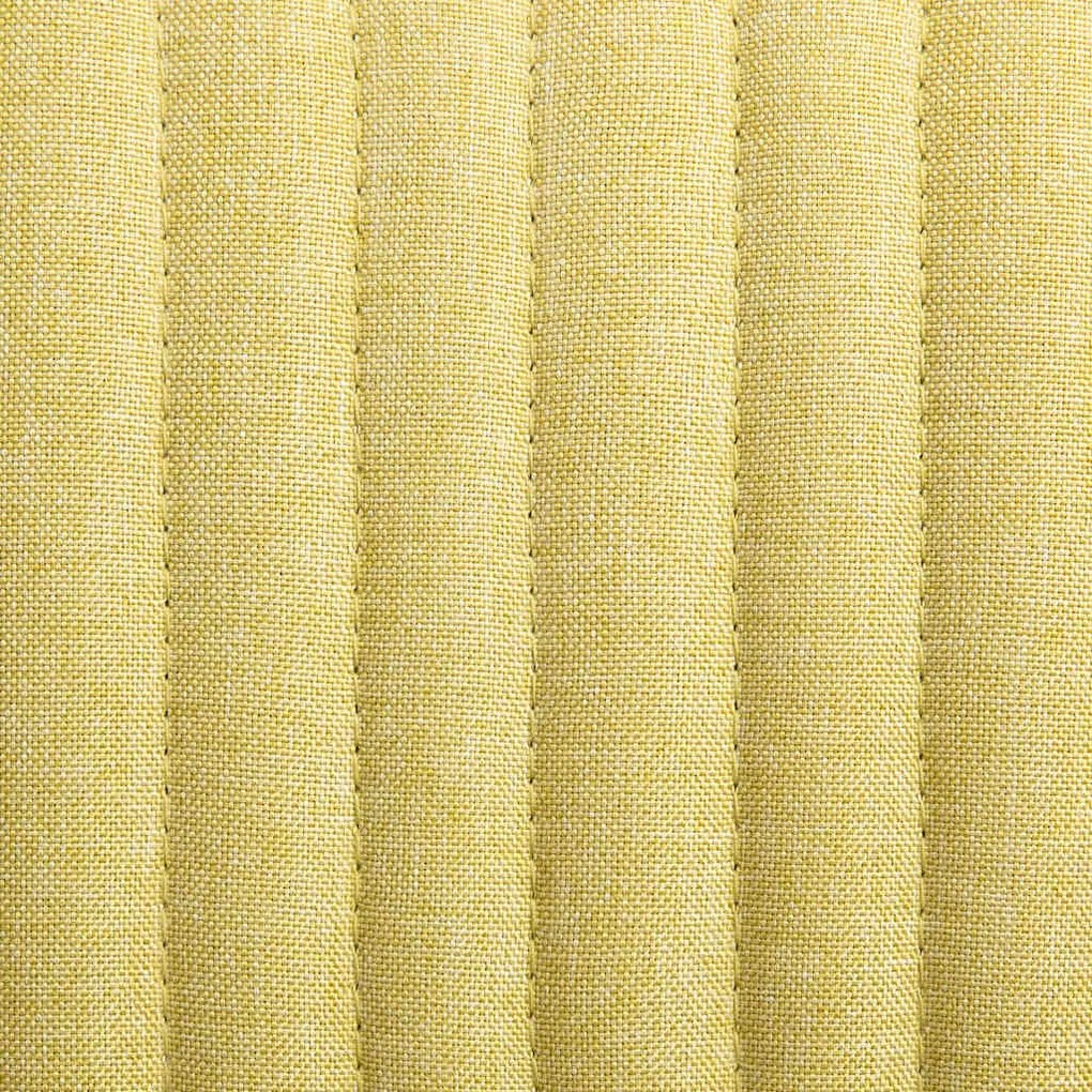 Jídelní židle 4 ks zelené textil 277104