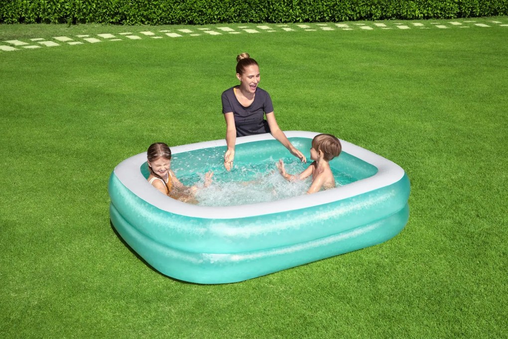 BESTWAY Family Pool Nafukovací bazén 201 x 150 x 51 cm, bez filtrace 54005