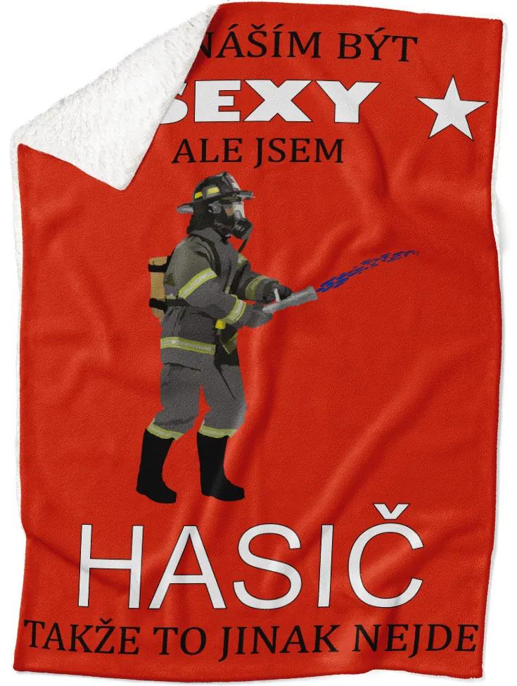 Deka Sexy hasič (Podšití beránkem: ANO)