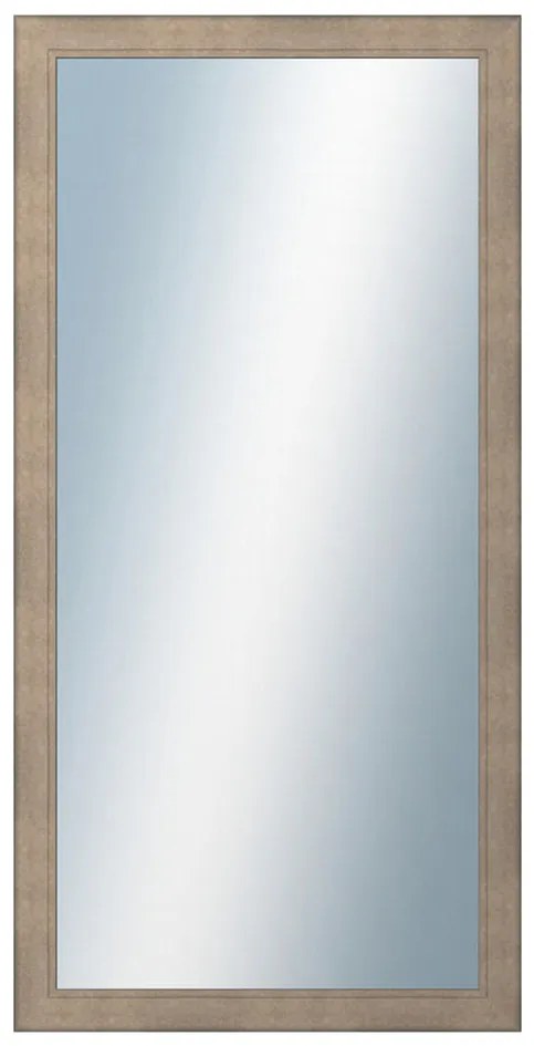DANTIK - Zarámované zrcadlo - rozměr s rámem cca 50x100 cm z lišty ANDRÉ velká bronz (3159)
