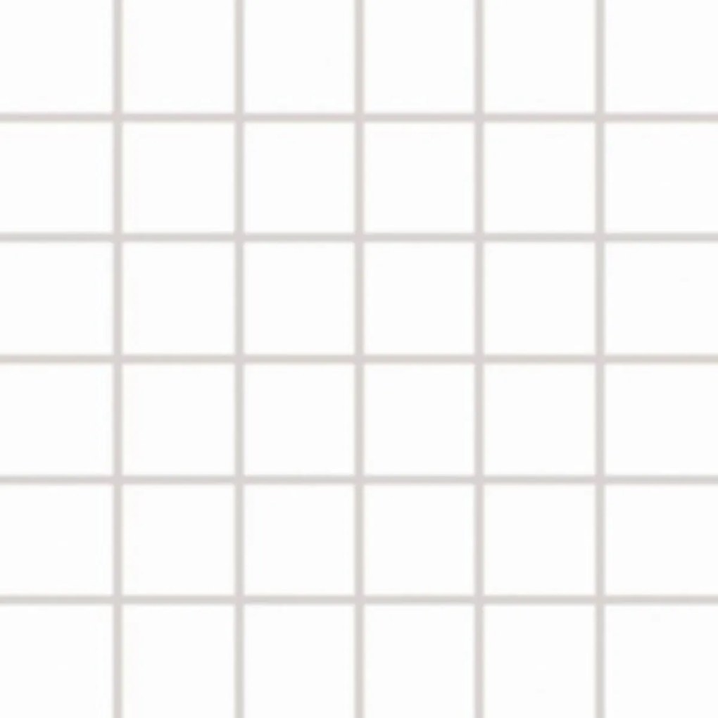 Mozaika Rako Extra bílošedá 30x30 cm mat WDM05722.1